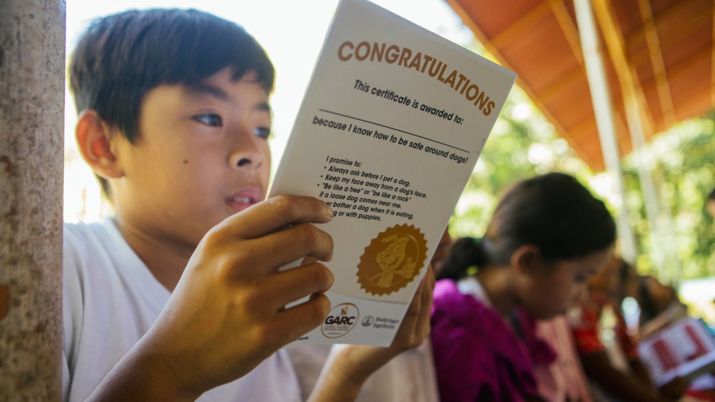 Rabies prevention through education and vaccination | Boehringer Ingelheim