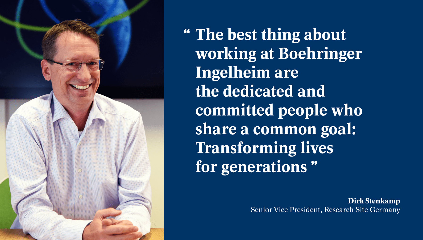 Dirk Stenkamp | Boehringer Ingelheim FR