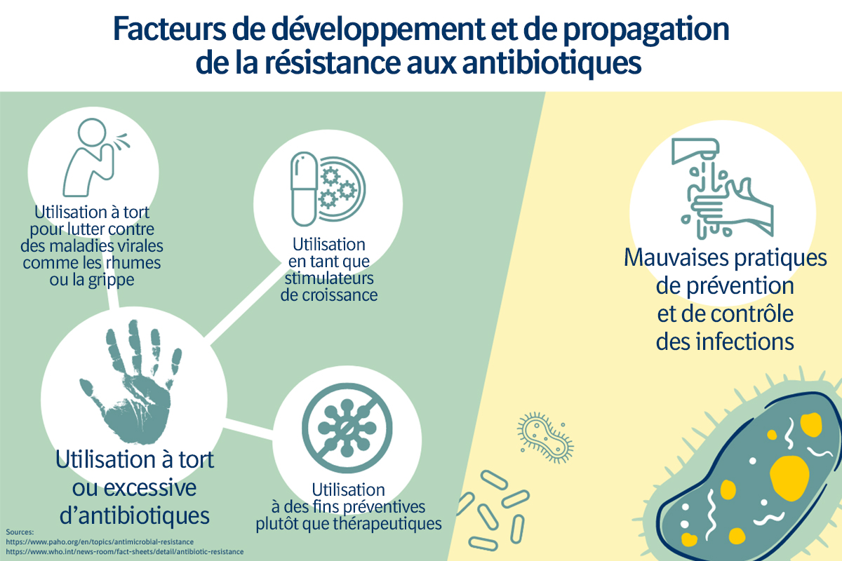 Résistance aux antimicrobiens : une préoccupation croissante ...